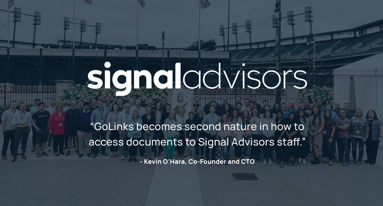 The GoLinks® Blog - Signal Advisors Leverages GoLinks to Quickly ...