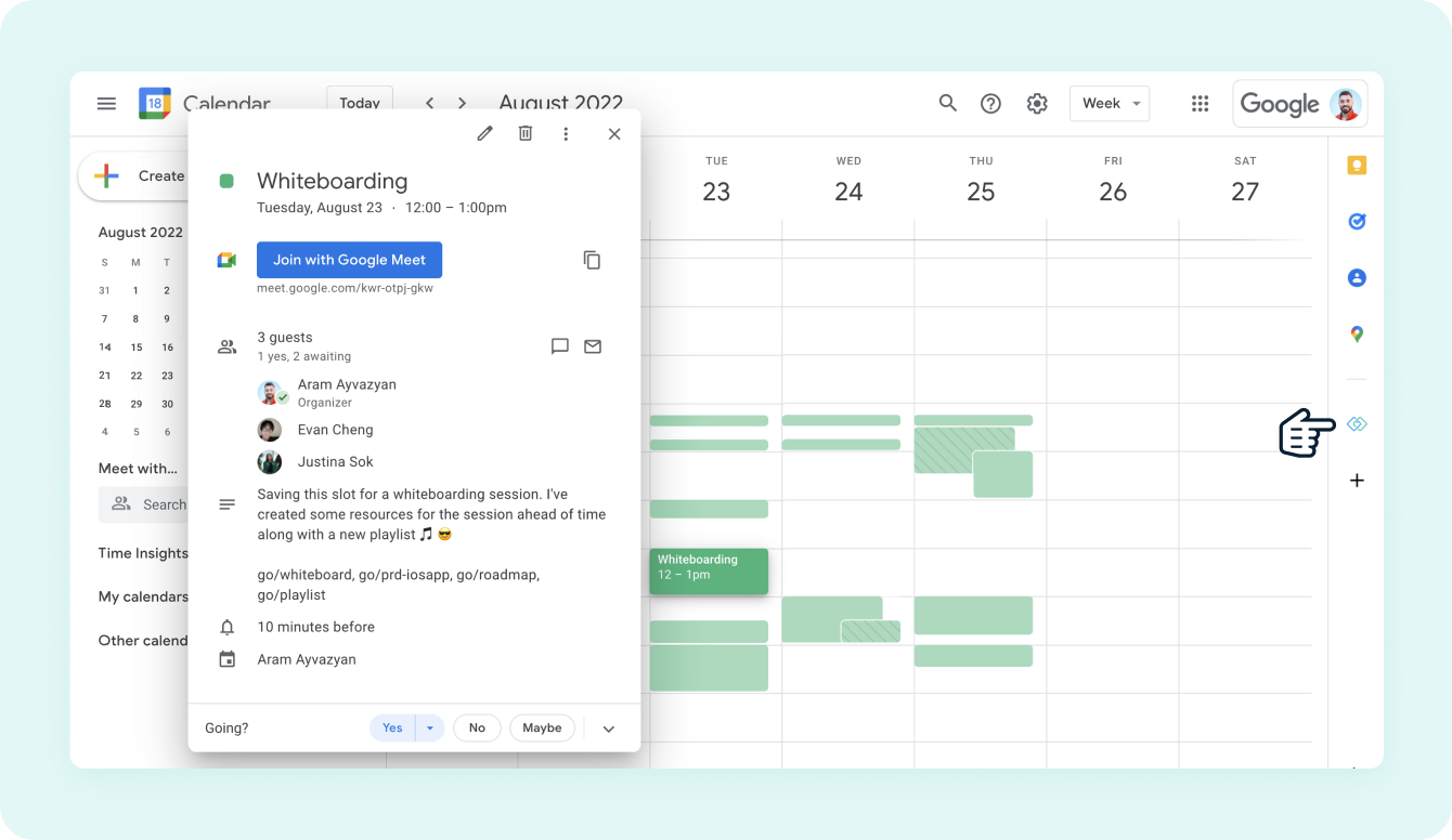 The GoLinks® Blog - Simplify Workflows in Google Calendar with the ...
