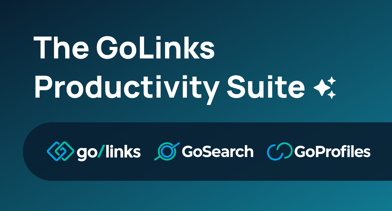 The GoLinks® Blog - Introducing the GoLinks Productivity Suite ...