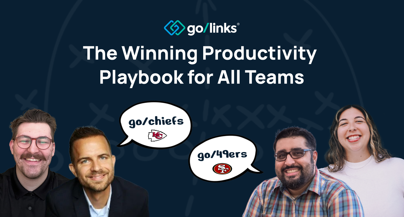 The GoLinks® Blog - 5 Workplace Productivity Playbooks for Every Team ... The GoLinks® Blog - 5 Workplace Productivity Playbooks for Every Team ...