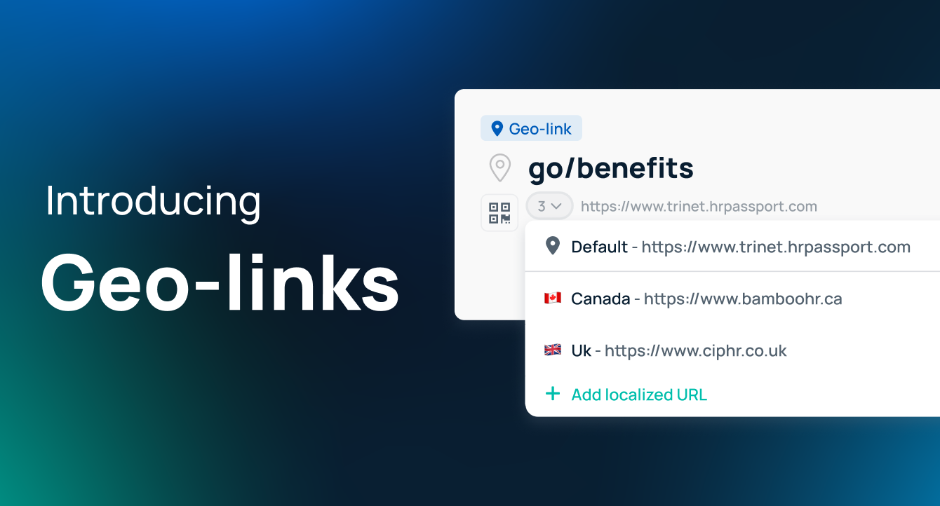 The GoLinks® Blog - New 🌏 Geo-links: One Go Link for Different ...