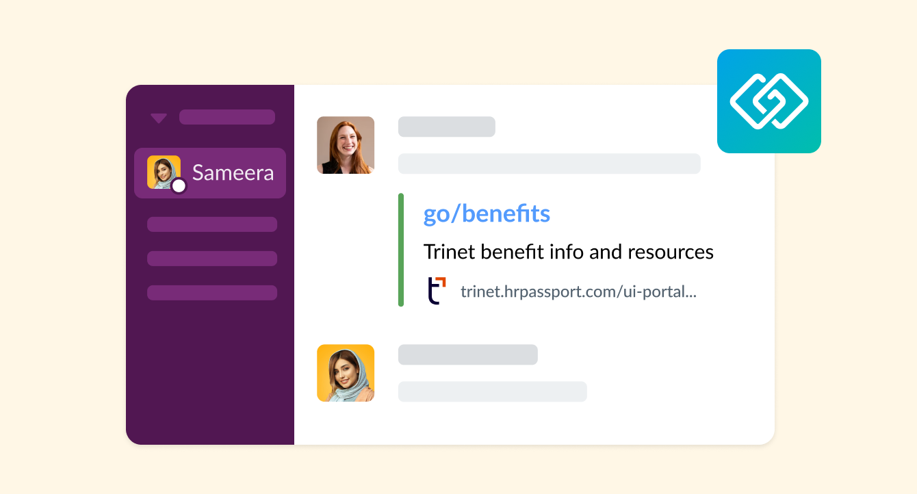 The GoLinks® Blog - Go Links in Slack DMs: Clickable Links, Seamless Collaboration