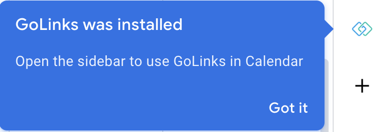 The GoLinks® Help Center - Adding and using the GoLinks Google Calendar integration